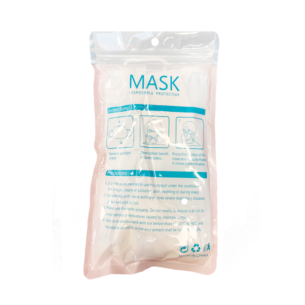 Face Masks | 3 Ply | Resealable 10 Pack