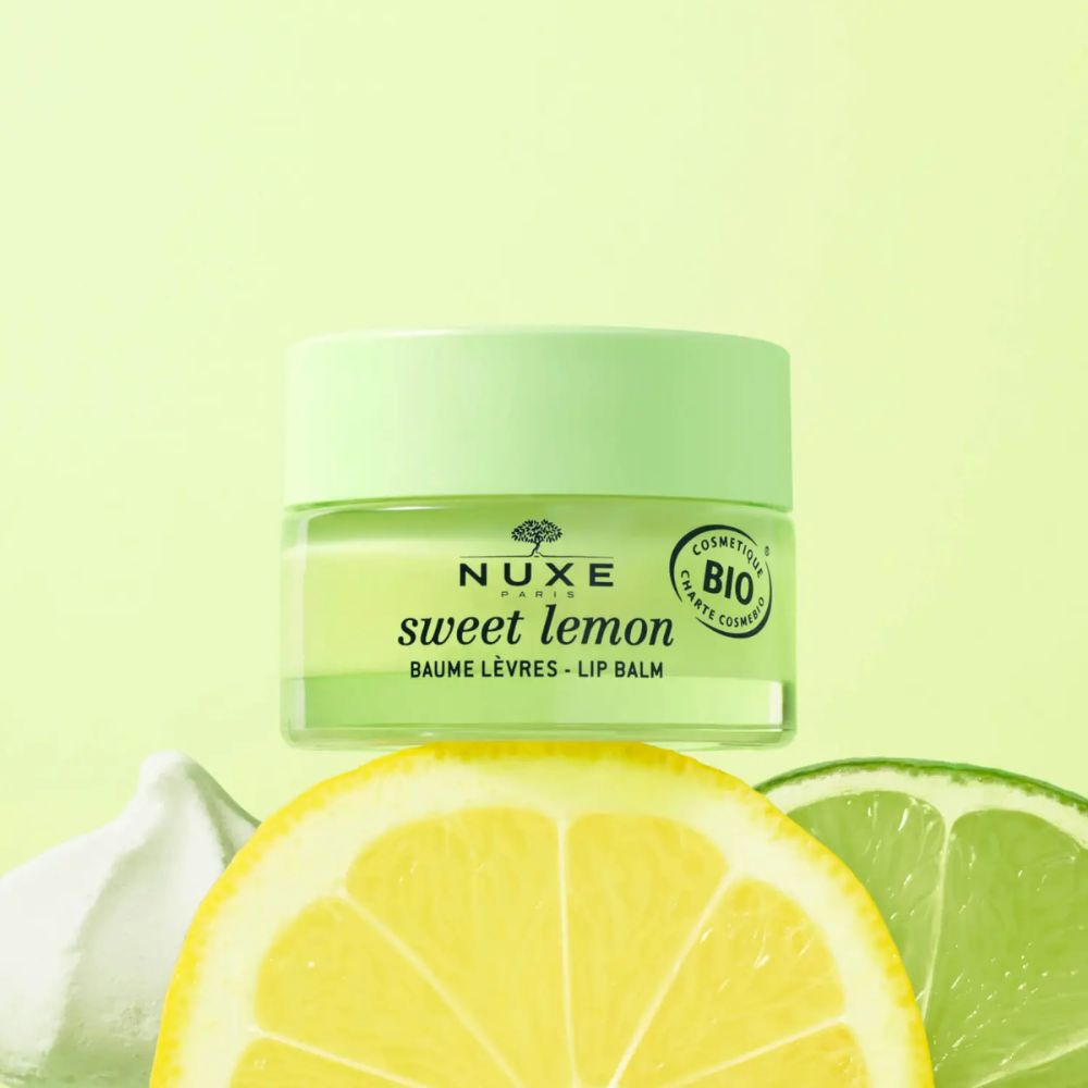 Nuxe Sweet Lemon Lip Balm With Lemon Meringue Frag