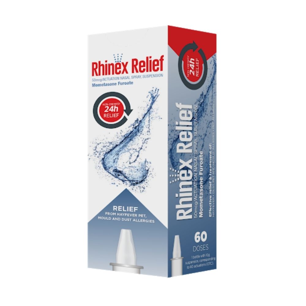 Rhinex Relief Mometasone Nasal Spray For Hayfever Rhinex Relief Mometasone Nasal Spray For Hayfever