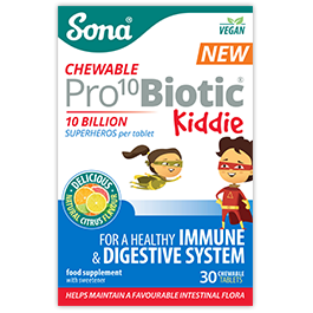 Sona | Pro10Biotic Kiddie Chewable Tablets - Mulli
