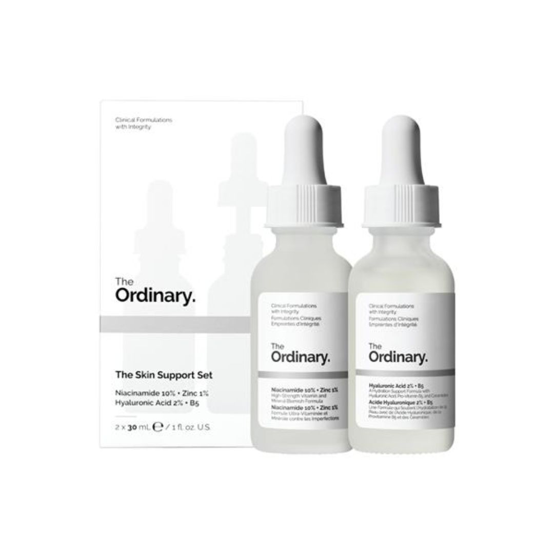 The Ordinary The Skin Support Set (with HA2% V2 Ne